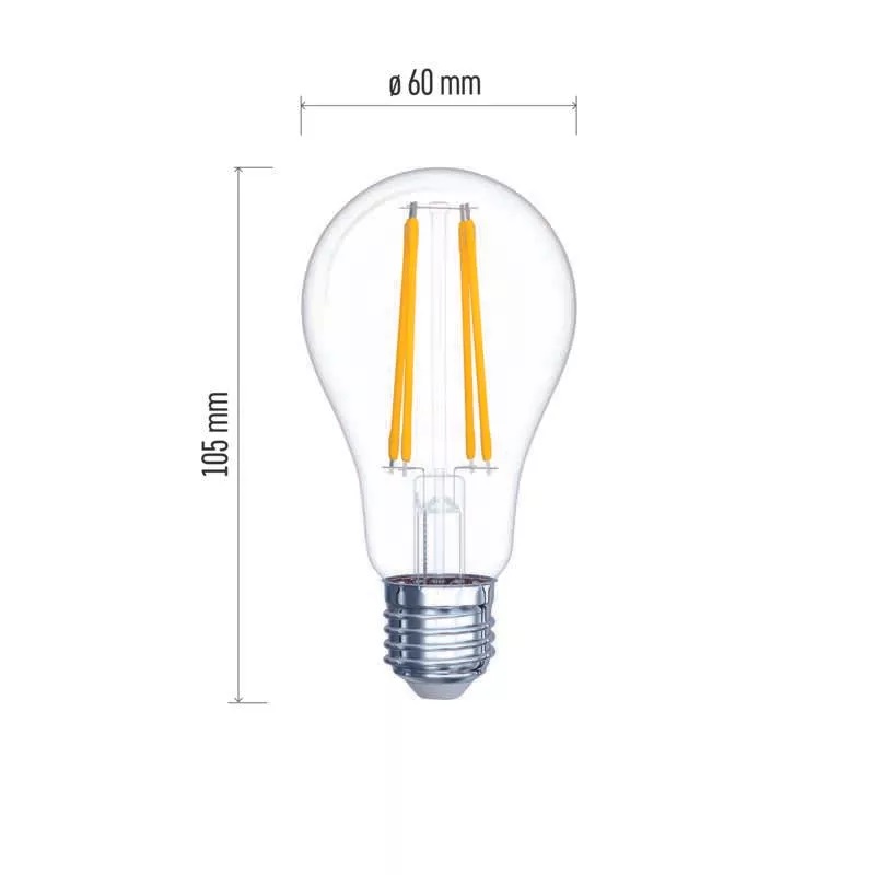 Emos Z74270 - LED FLM A60 7W(75W) 1060lm E27 WW | | Elektro-Kutilek.cz